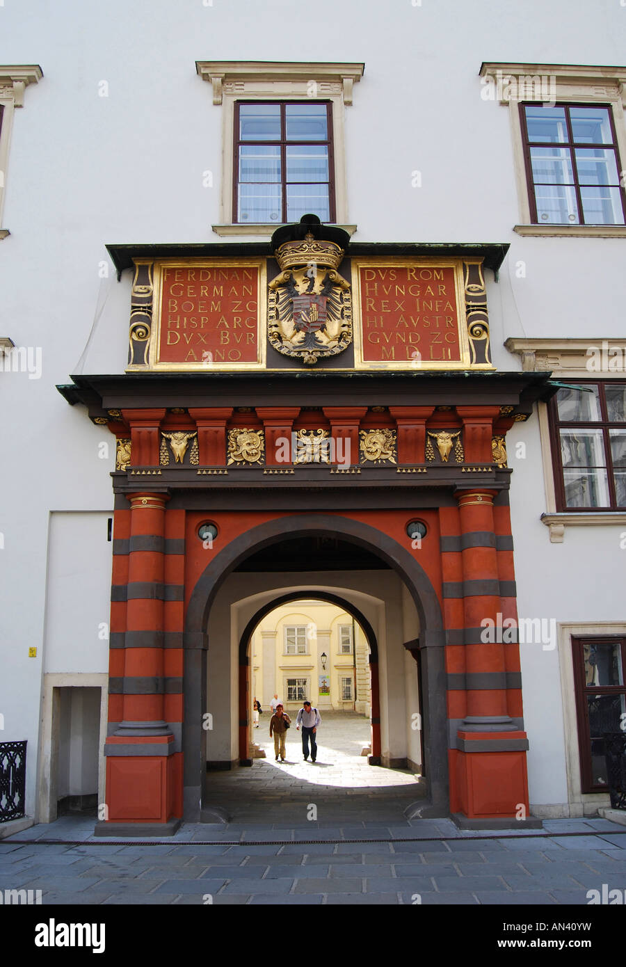 Swiss gate hofburg vienna hi-res stock photography and images - Alamy