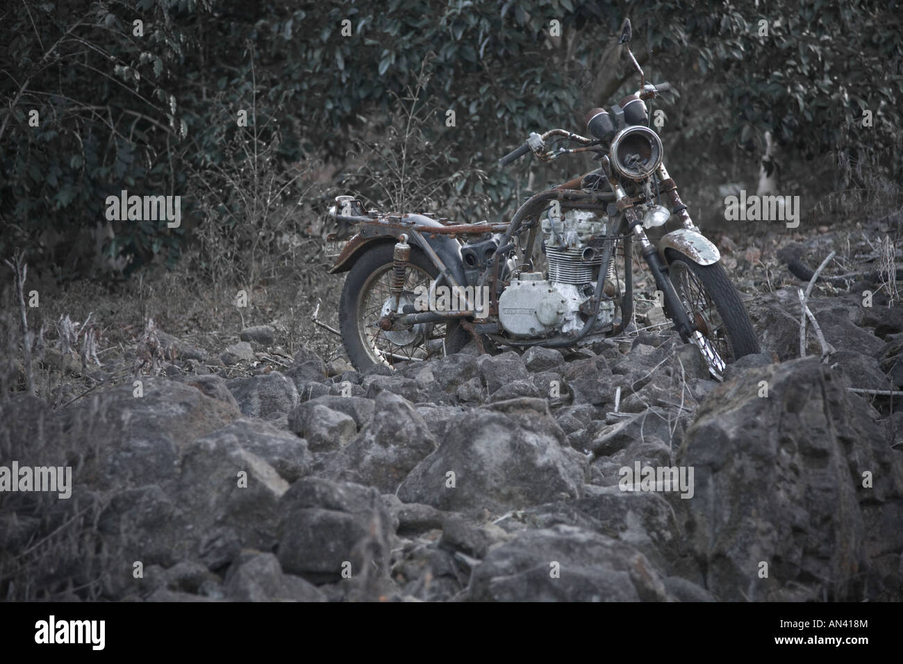 Junk motorcycle hi-res stock photography and images - Alamy