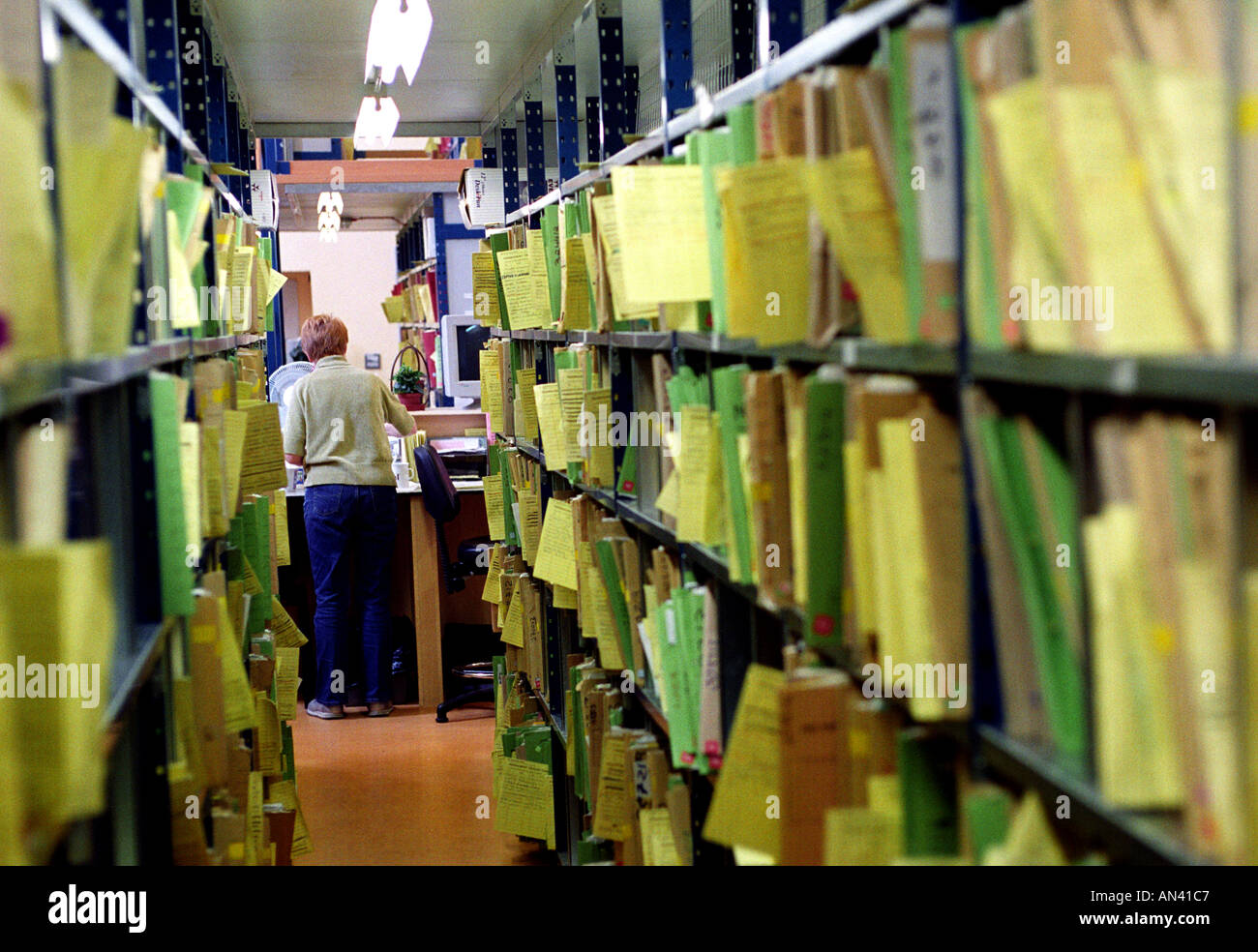 Electronic patient files hi-res stock photography and images - Alamy