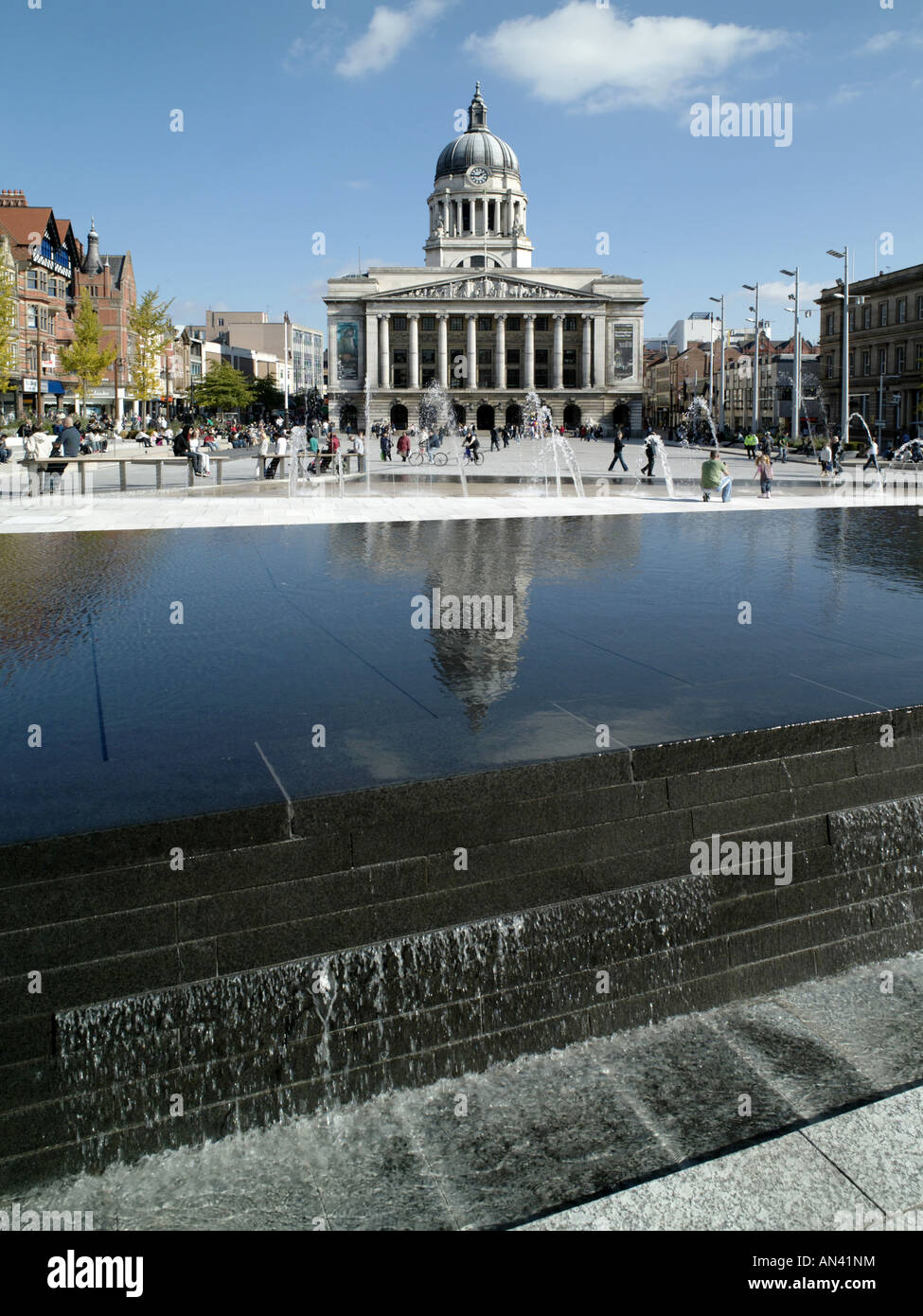 Old Market Square and The Counting House, Nottingham City Centre ...