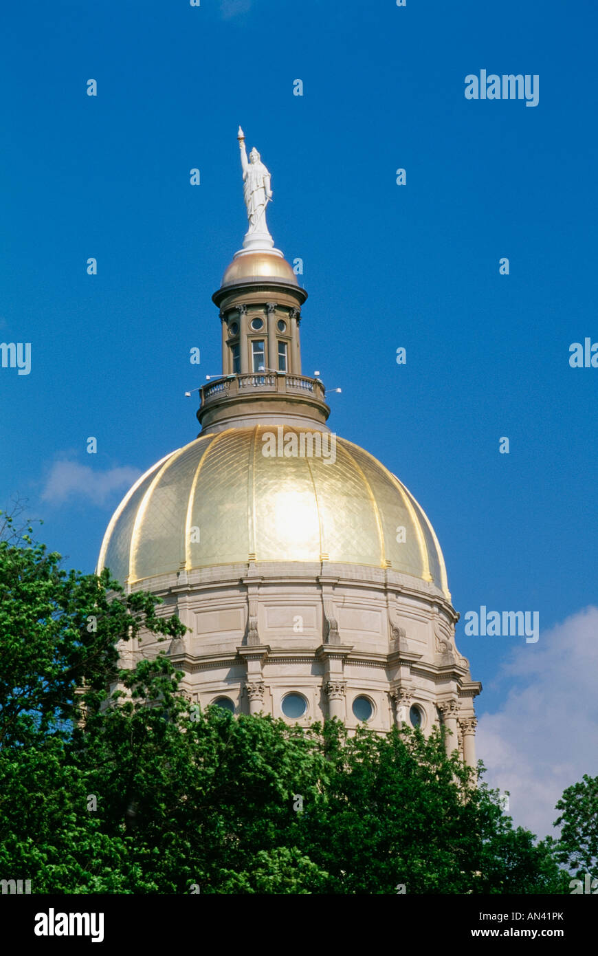 Georgia capitol statue atlanta hi-res stock photography and images - Alamy