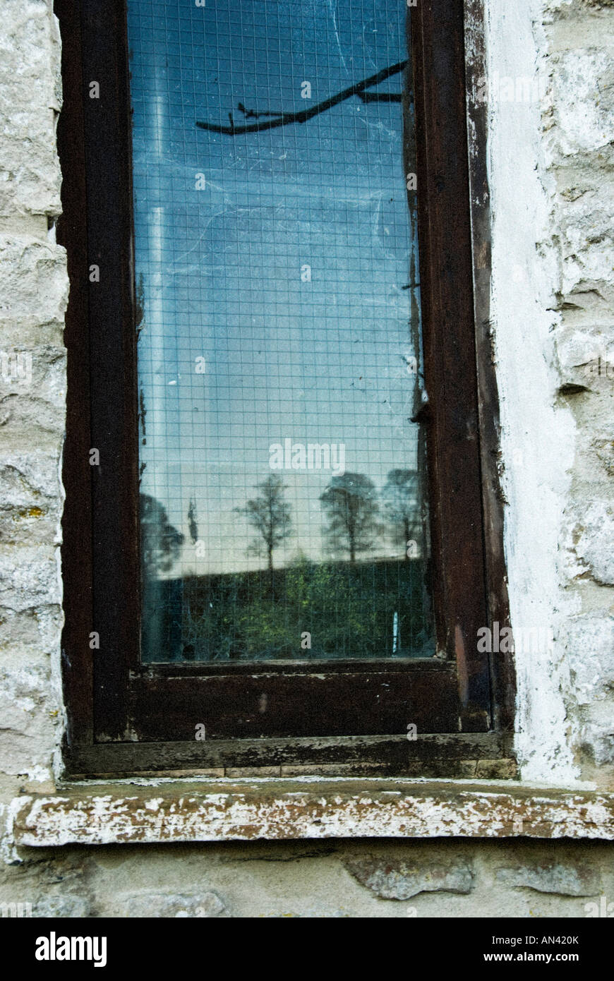 reflection in window Stock Photo - Alamy