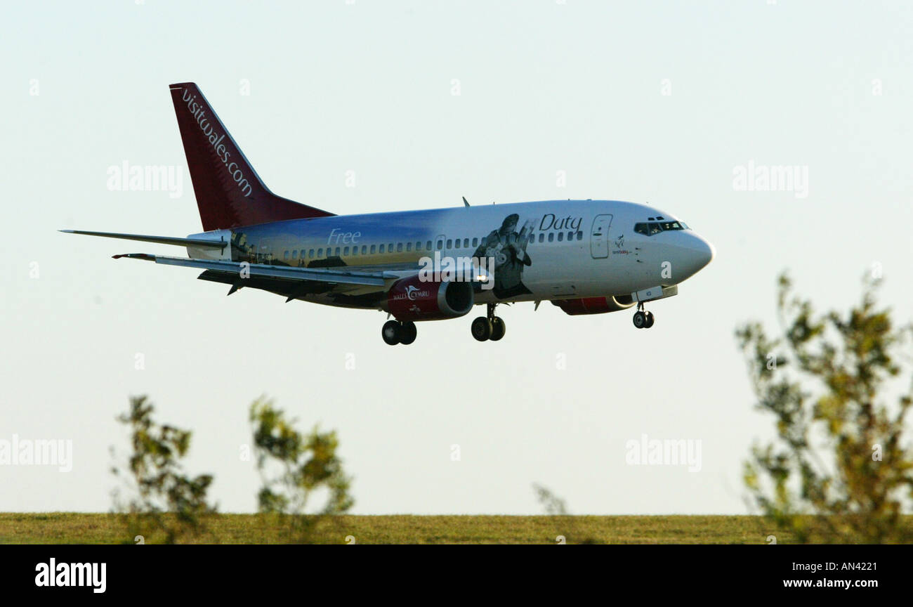 PIC BY ANDREW ORCHARD BMI BABY HOLIDAY JET WITH WTB LIVERY LANDS AT ...