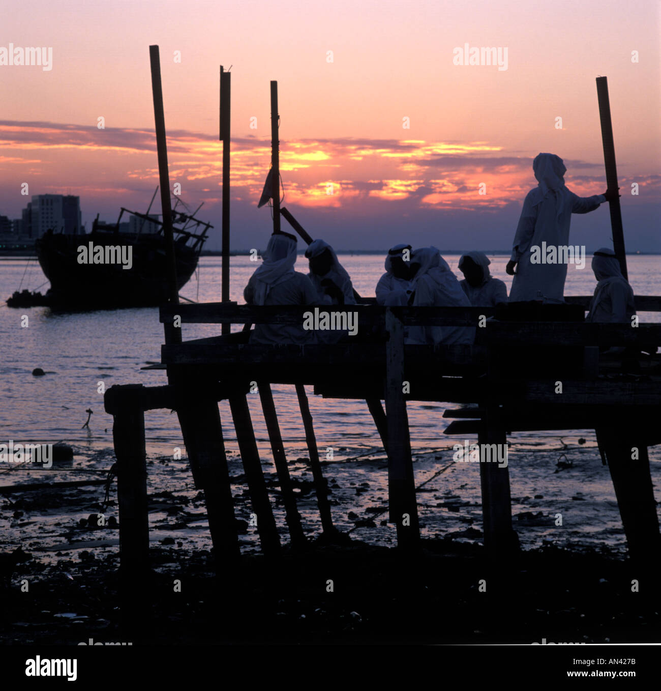 Bahrain pearl fishing hi-res stock photography and images - Alamy
