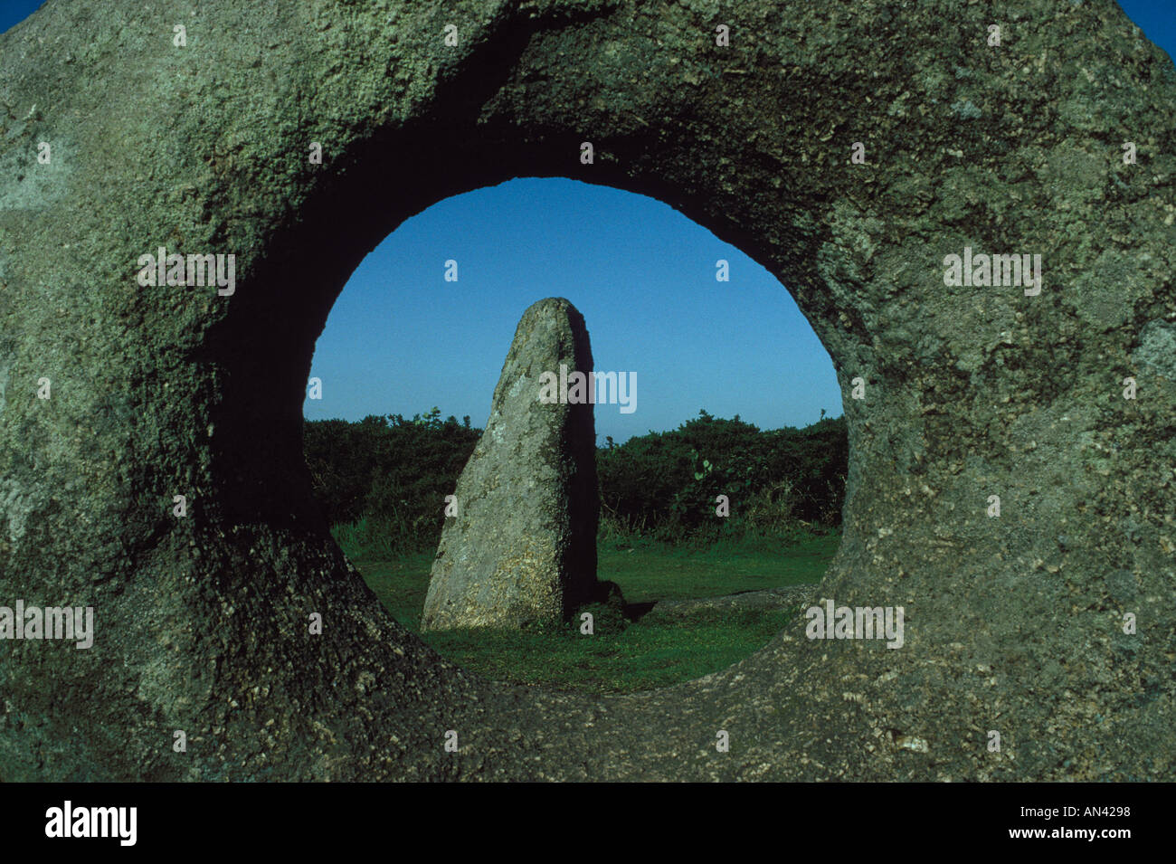 "Men an Tol" Near nr Madron, [Penwith Moor], Cornwall England. HOMER ...