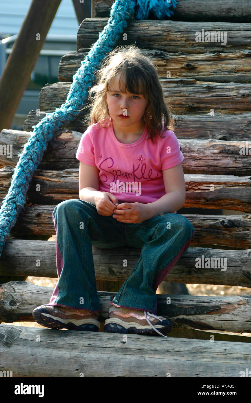 6 7 on climbing frame hi-res stock photography and images - Alamy