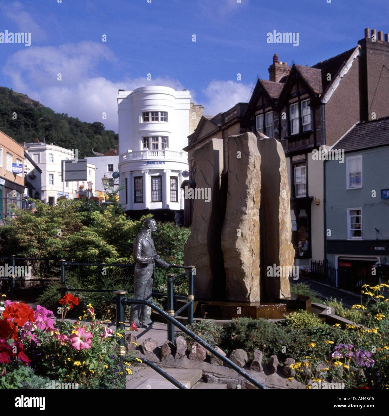Great Malvern Malvern Hills sculpture by Rose Garrard of Sir Edward ...