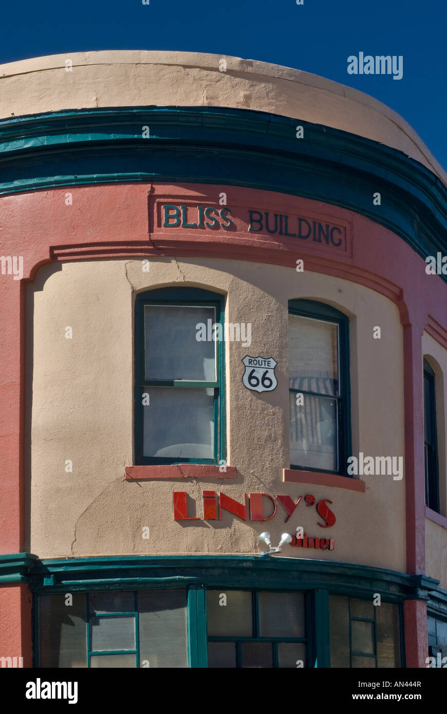 Bliss Building on Central Avenue Route 66 in Downtown Albuquerque New ...