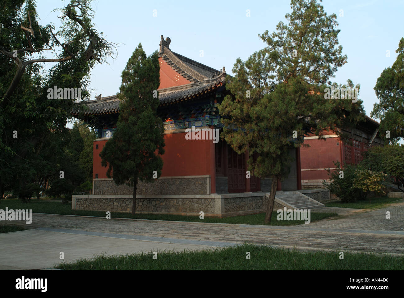 Temple of Dai in China World Cultural and Natural Heritage Stock Photo ...