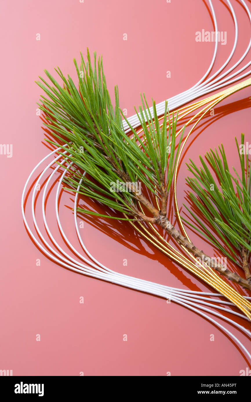 Ceremonial paper strings Stock Photo - Alamy