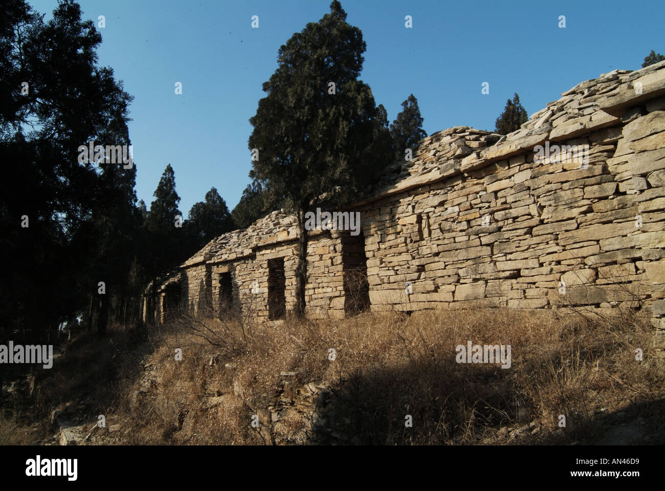 Great wall of the state of qi hi-res stock photography and images - Alamy