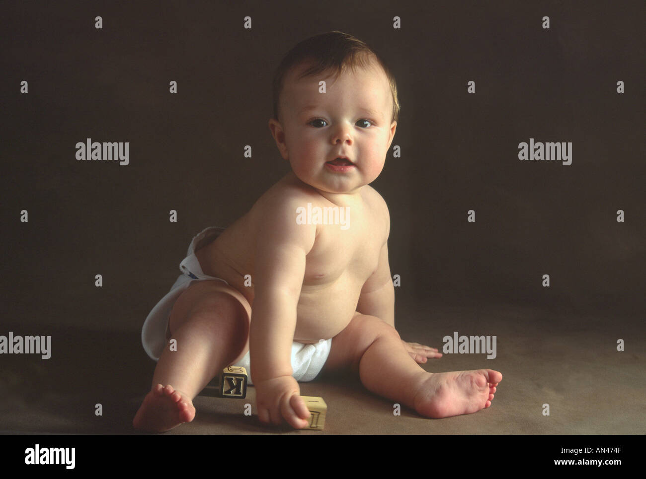 baby boy in diapers Stock Photo - Alamy