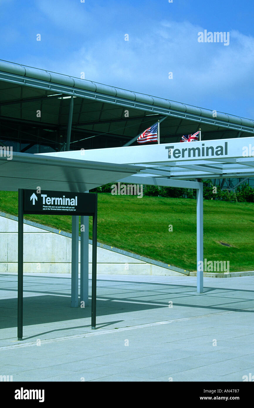 Passenger terminal Stansted Airport Essex England Stock Photo - Alamy