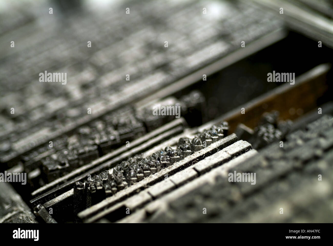 Hot metal typesetting hi-res stock photography and images - Alamy