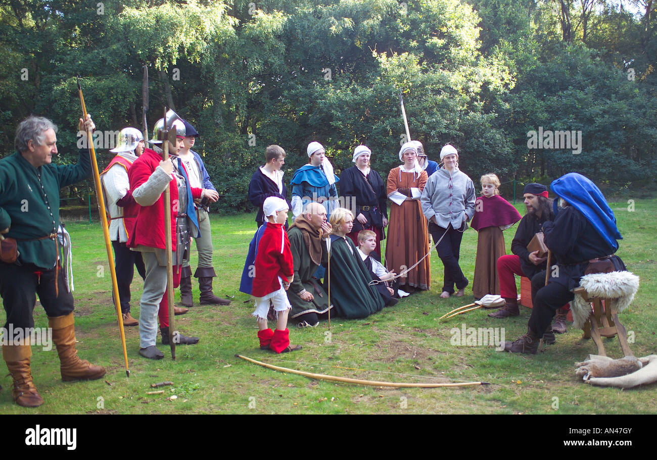 Nottingham, Sherwood Forest Stock Photo - Alamy