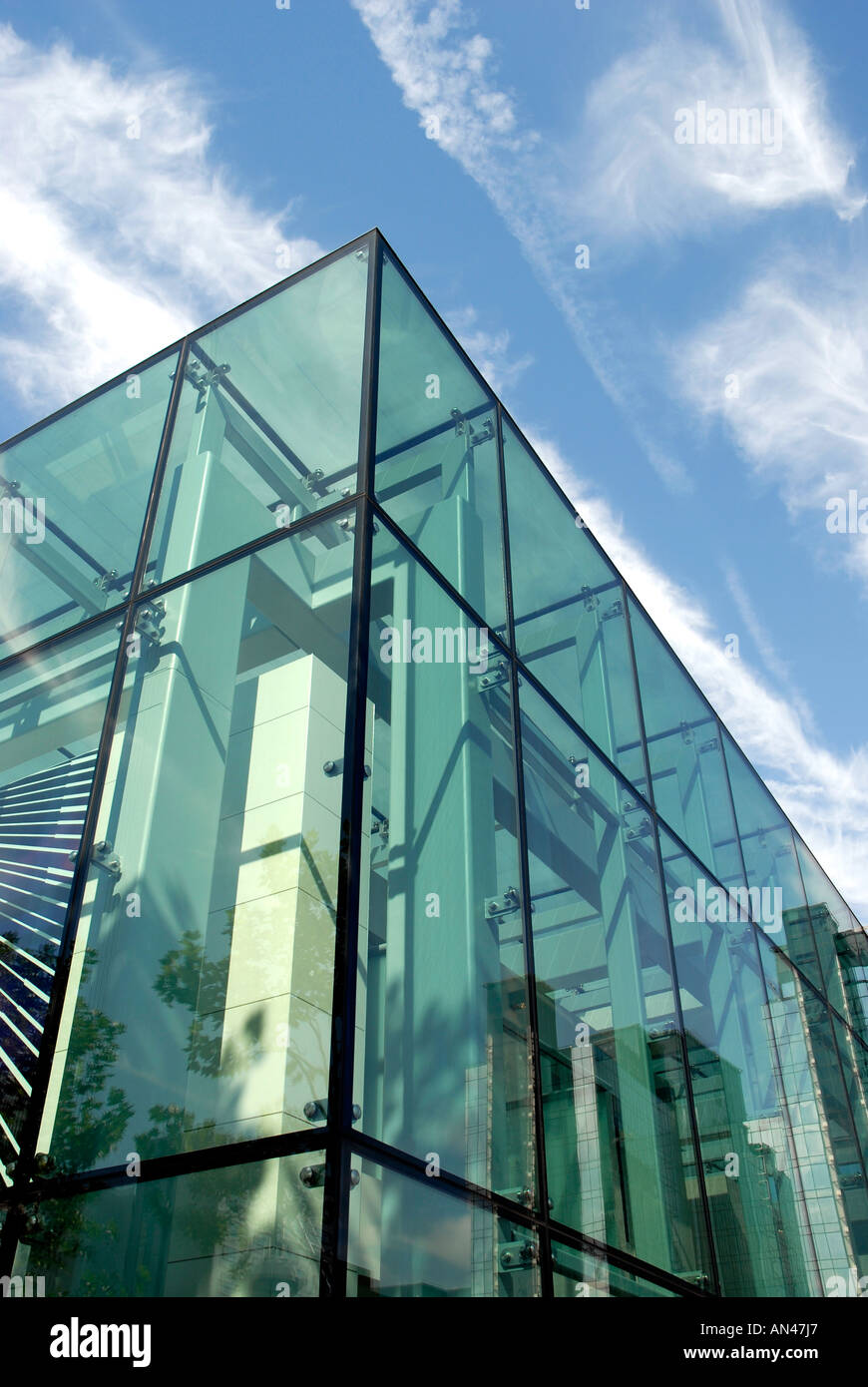 Pan Peninsula marketing suite building Docklands London Stock Photo - Alamy
