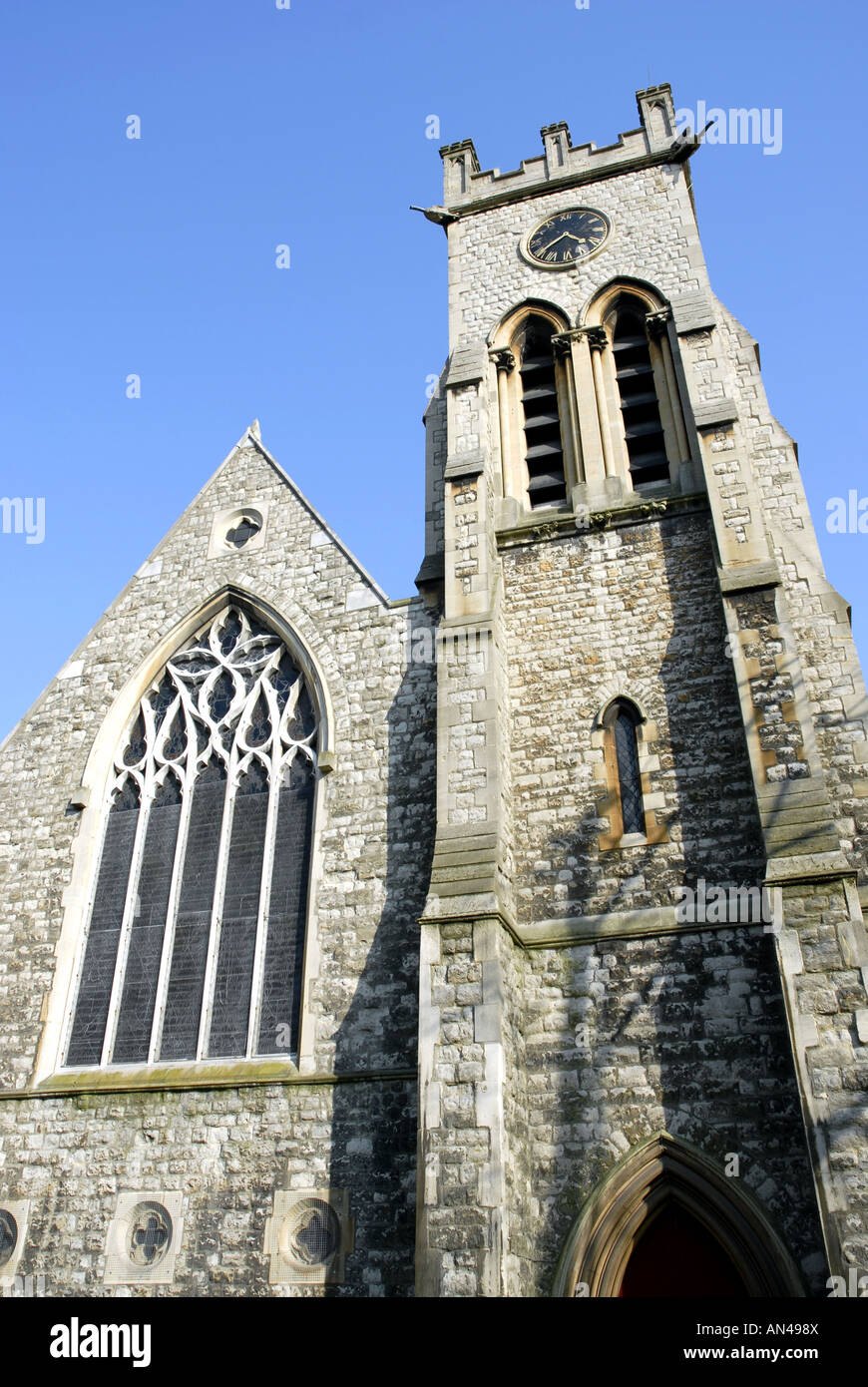 St Peter's Church Belsize Square, Belsize Park Stock Photo - Alamy