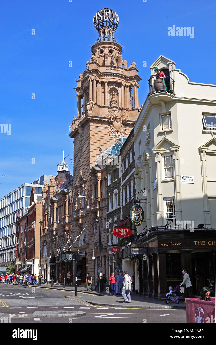 The Coliseum, St Martin's Lane Stock Photo - Alamy