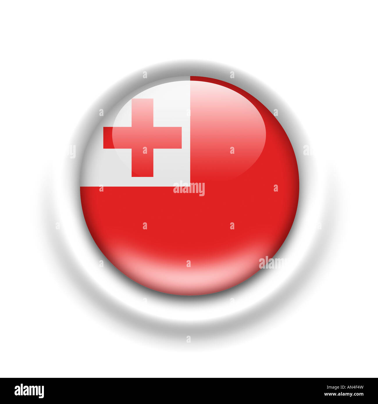 Flag of Tonga Stock Photo - Alamy