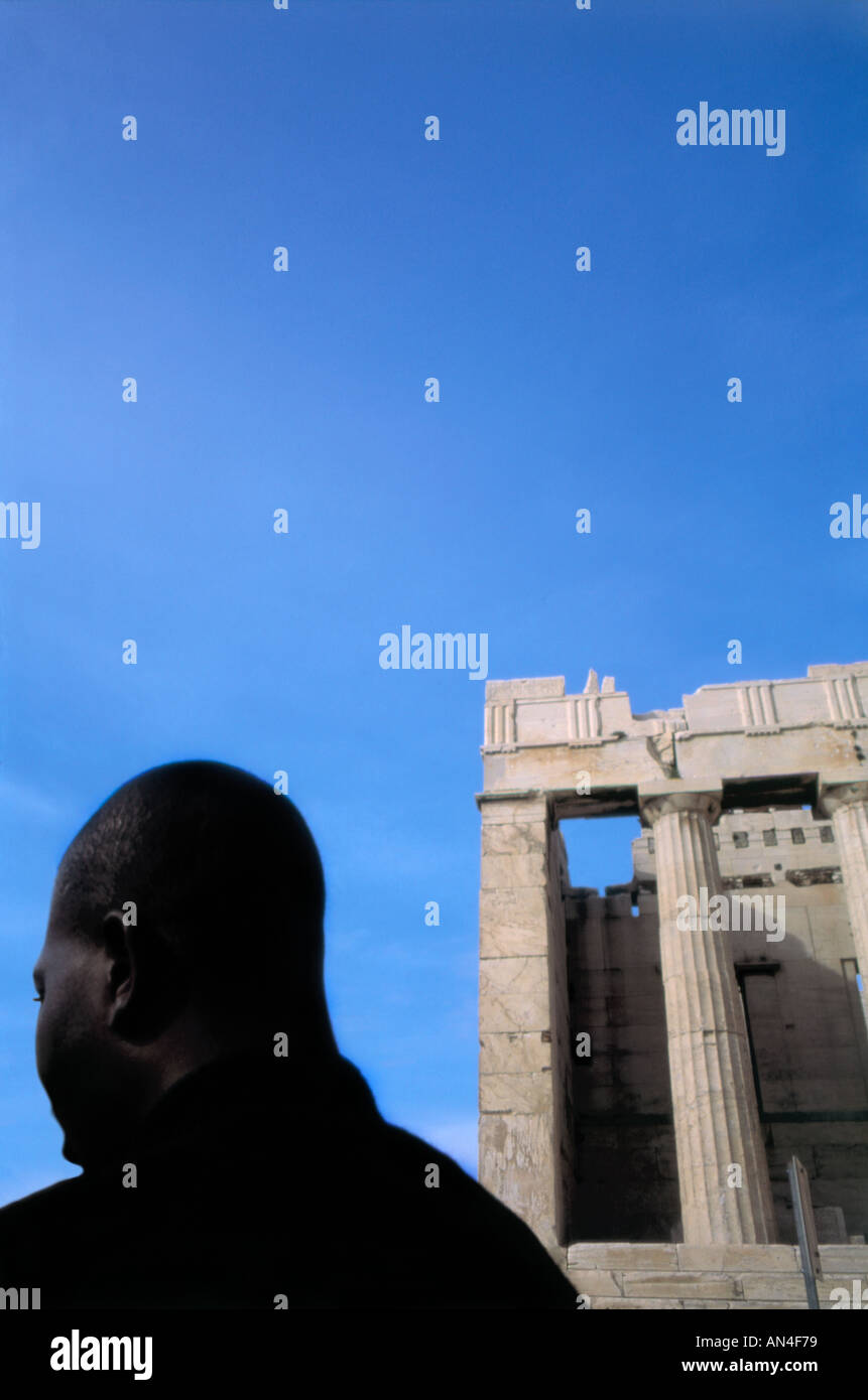 Parthenon greece vertical landscape hi-res stock photography and images - Alamy