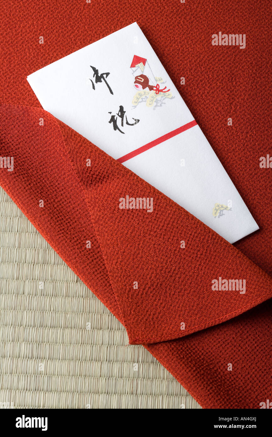 Special envelope for presenting a monetary gift or a tip Stock Photo ...