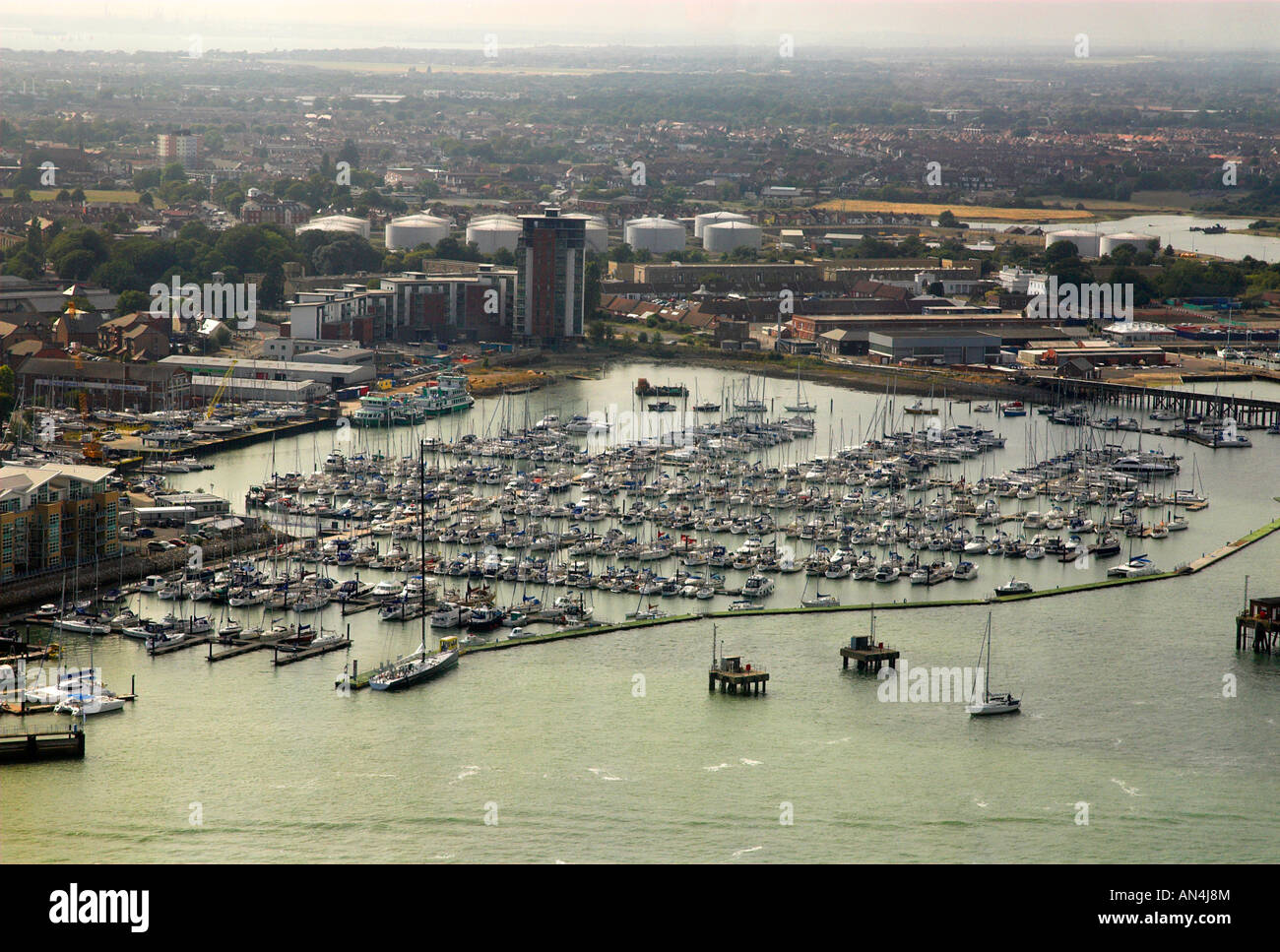 Gosport aerial hi-res stock photography and images - Alamy