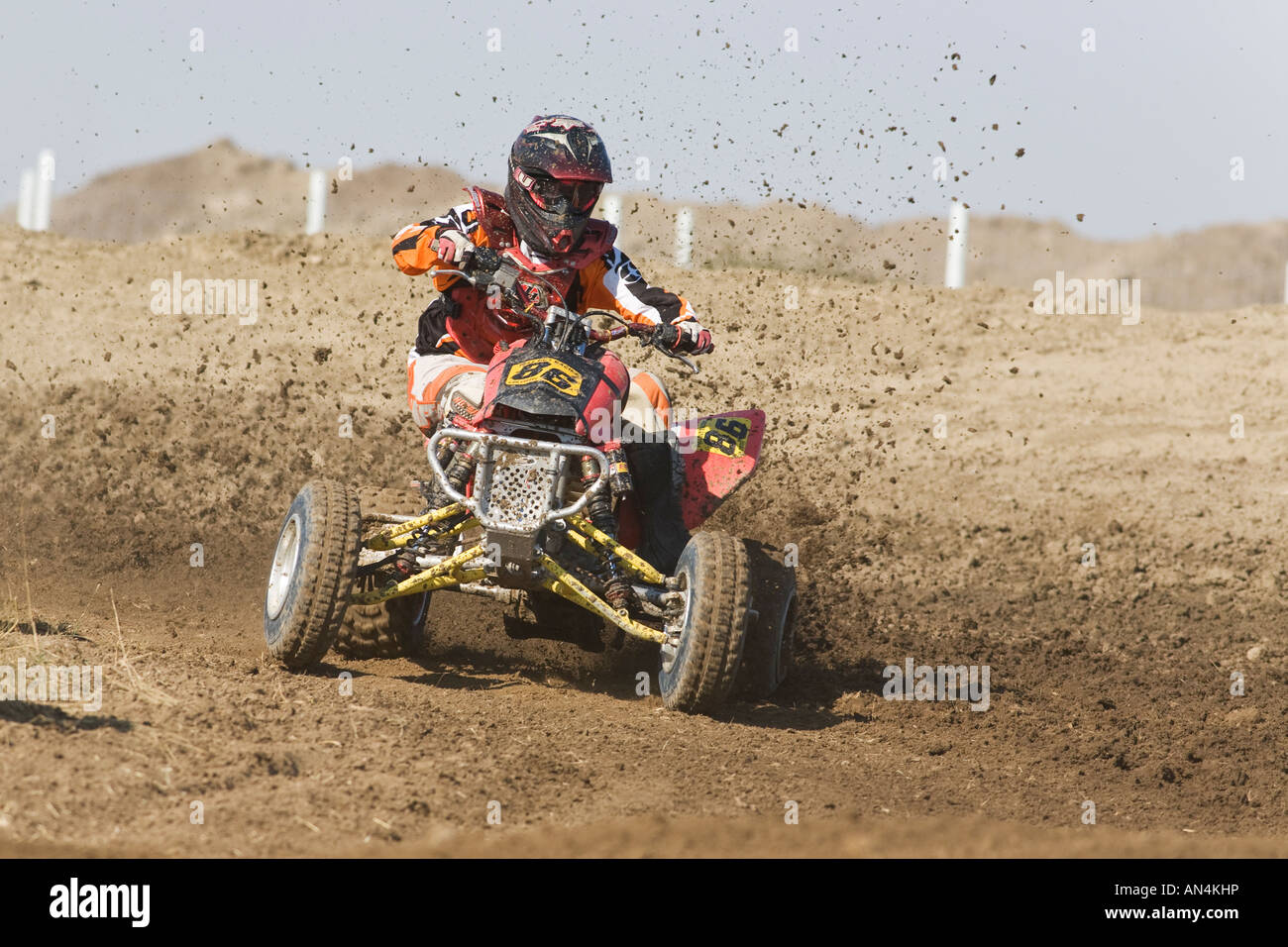 A quad racer Stock Photo - Alamy