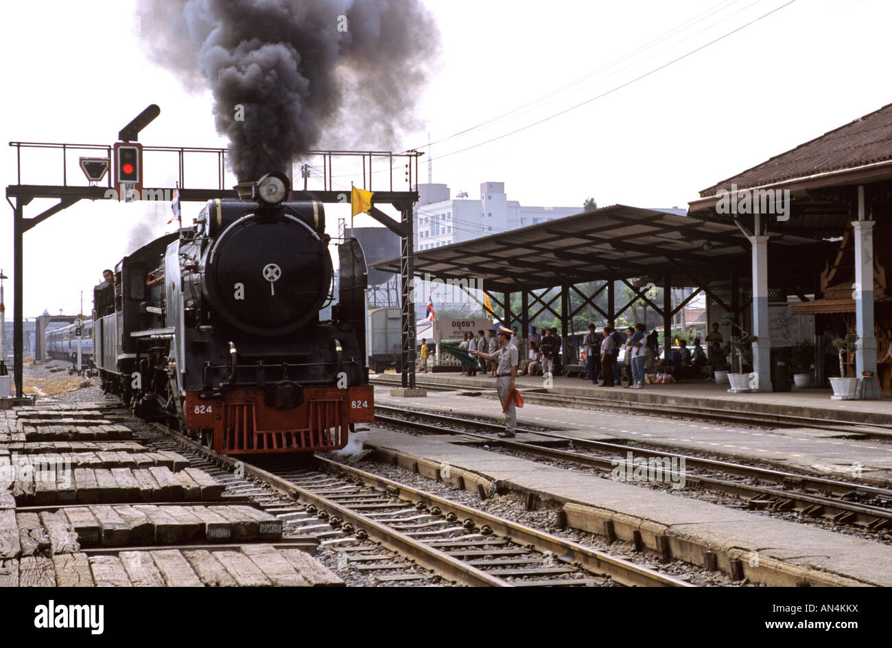 Thailand steam locomotive hi-res stock photography and images - Alamy