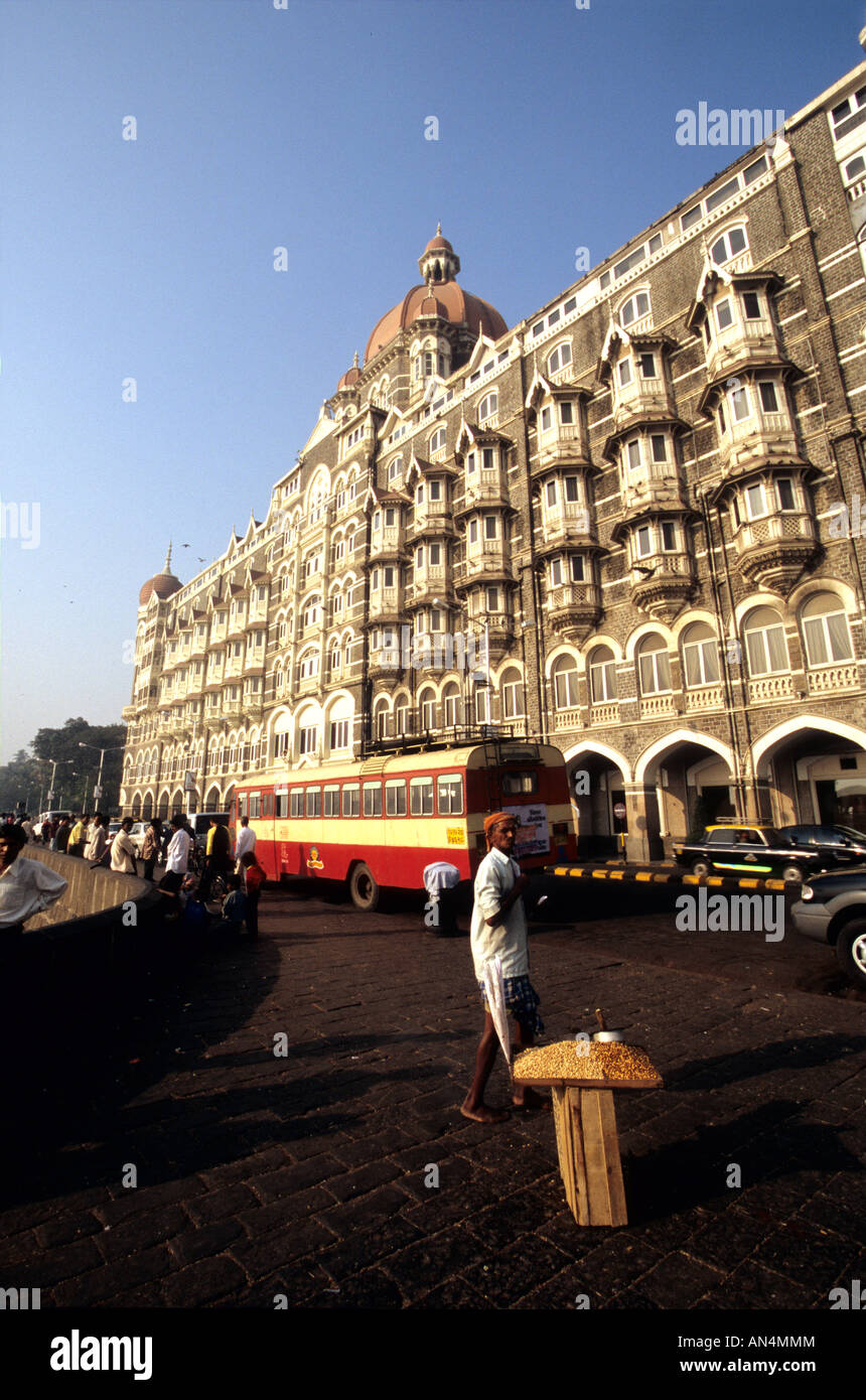 Bombay Taj Mahal palace hotel India Asia Stock Photo - Alamy