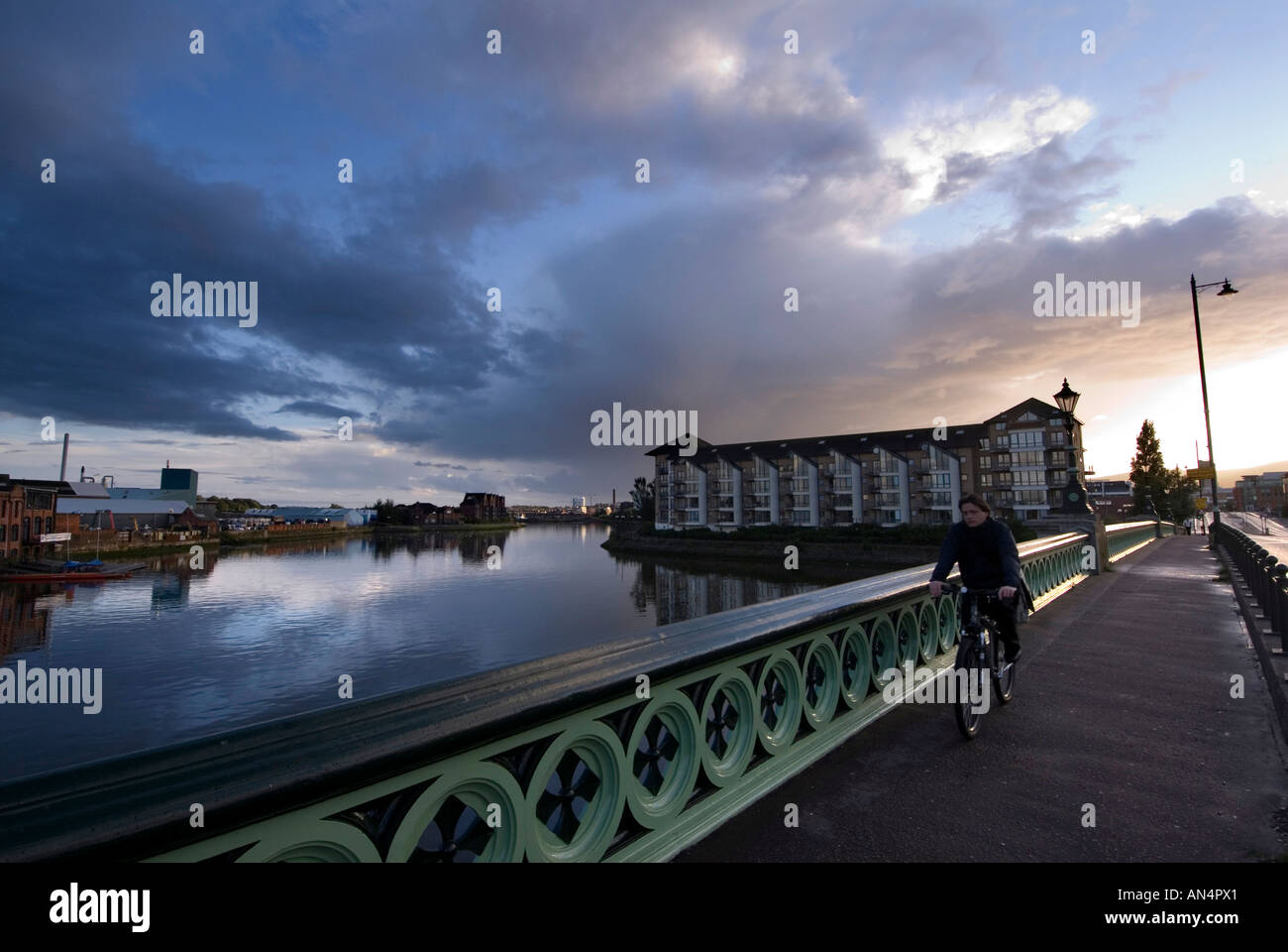 River Lagan, Belfast, Northern Ireland Stock Photo - Alamy