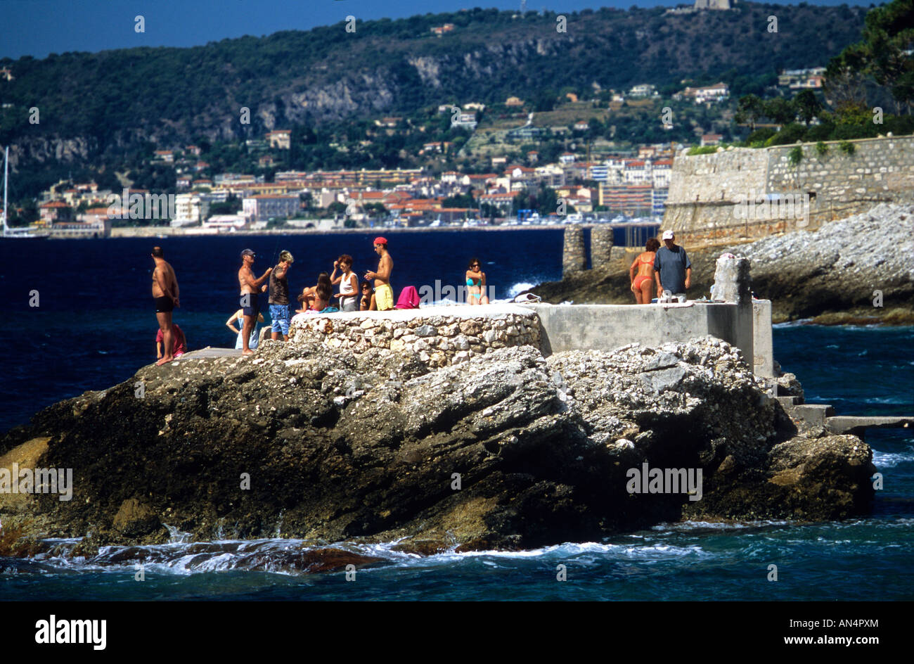 Cap d'Ail Alpes-MAritimes 06 French Riviera Cote d'azur PACA France ...