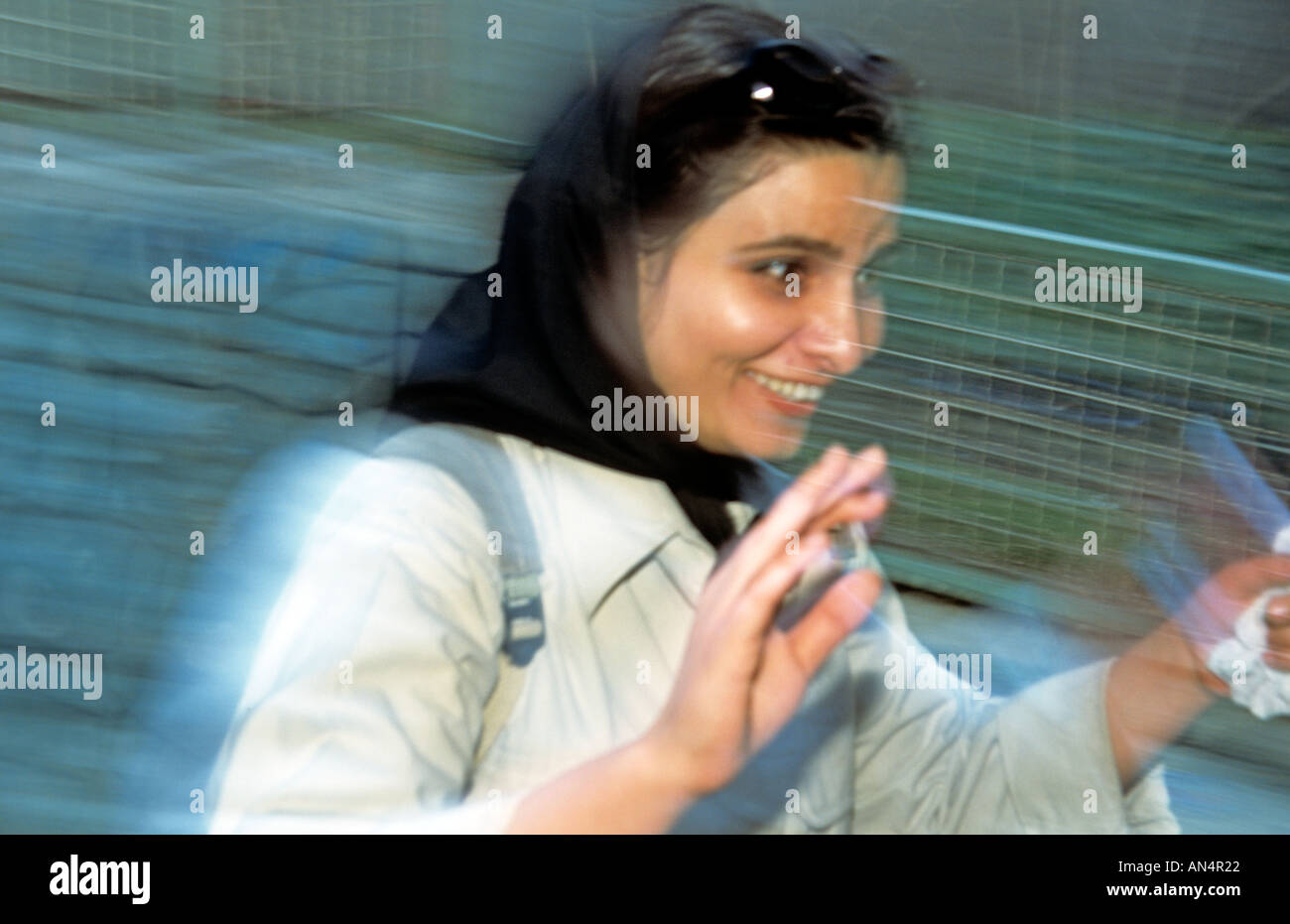 A young woman in Tehran Iran Stock Photo - Alamy