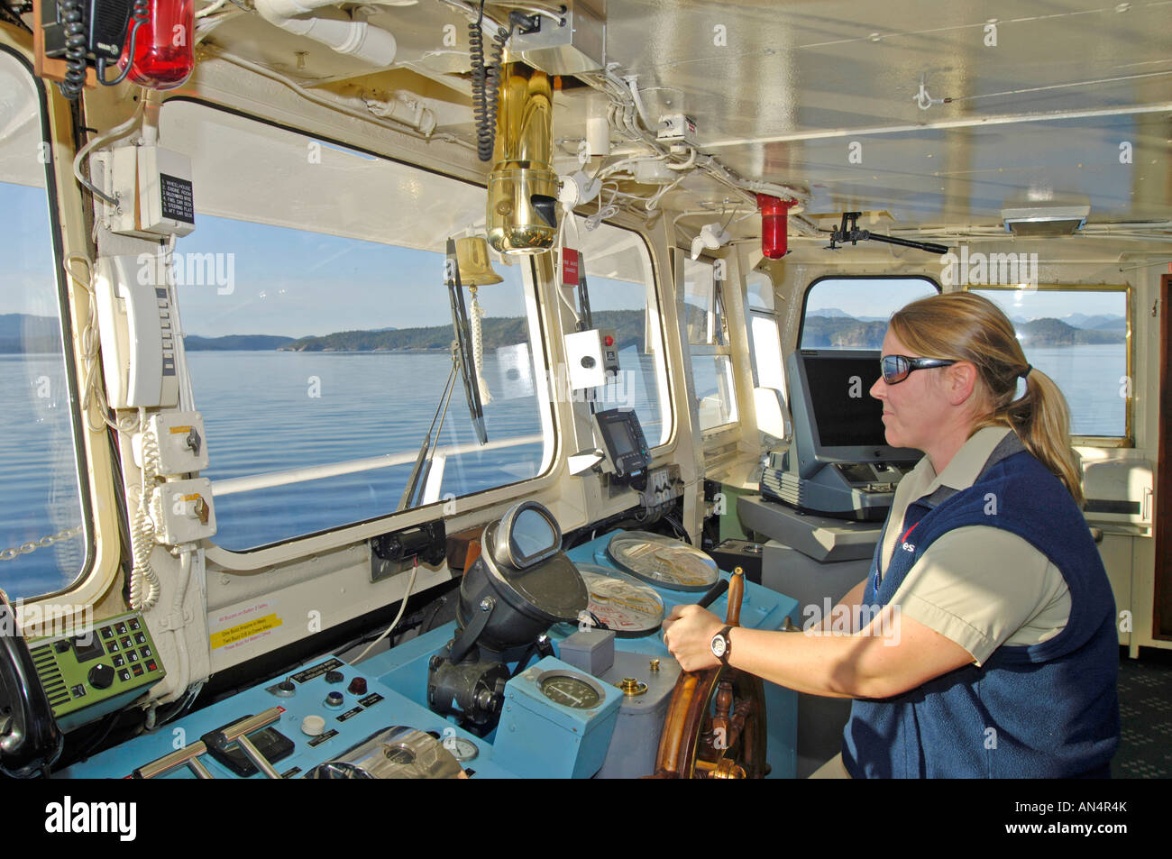 British Columbia Passenger Ferry Pilot between Campbell River and ...