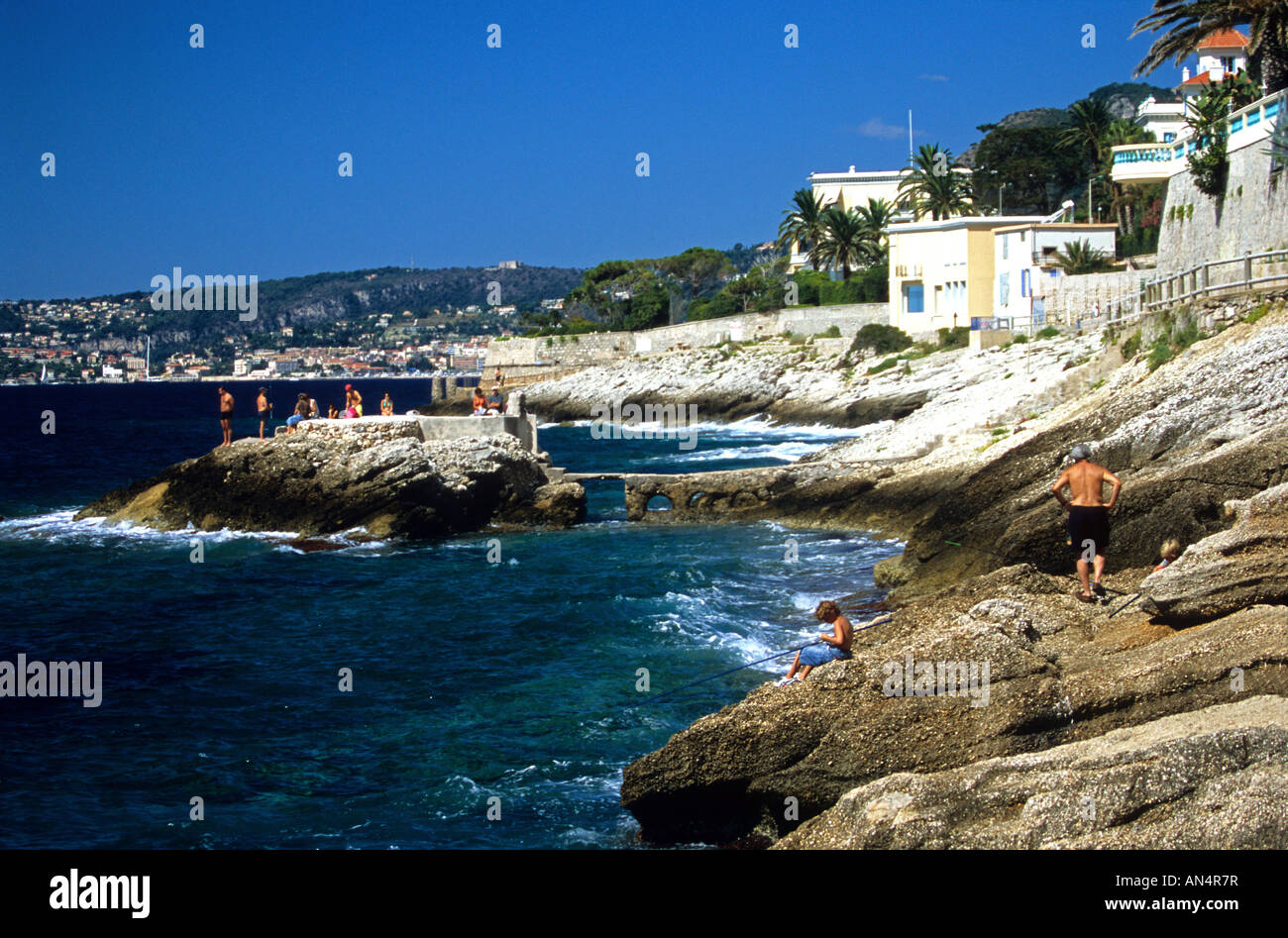 Cap d'Ail Alpes-MAritimes 06 French Riviera Cote d'azur PACA France ...