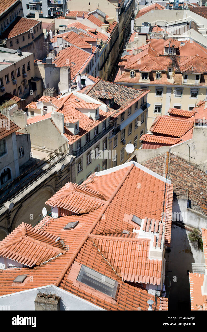 Red tile rooftops portugal hi-res stock photography and images - Alamy
