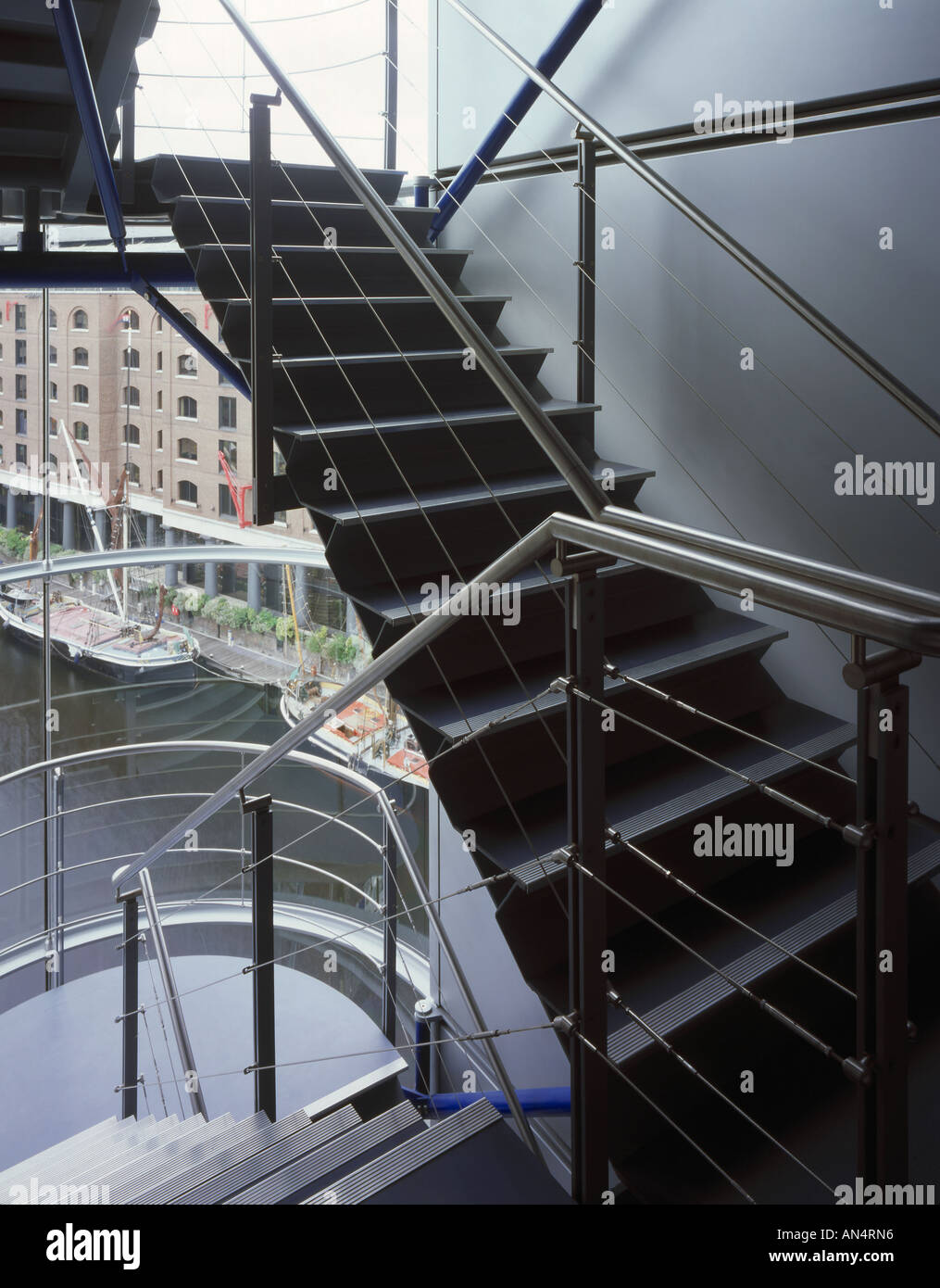 K2, Tower Bridge House, London, 2006. Stairwell detail. Architect ...