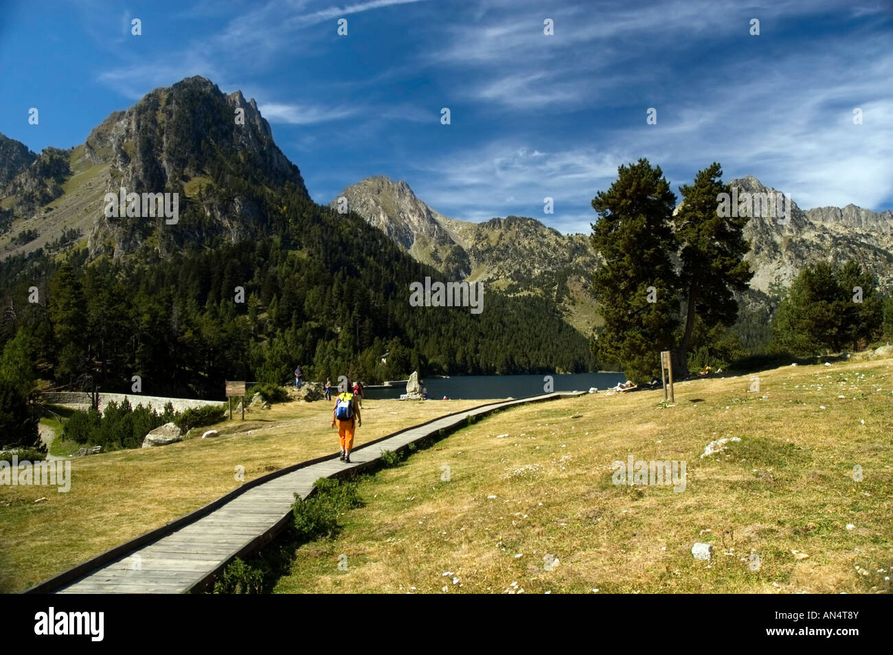 Spain Pyrenees mountains Stock Photo - Alamy