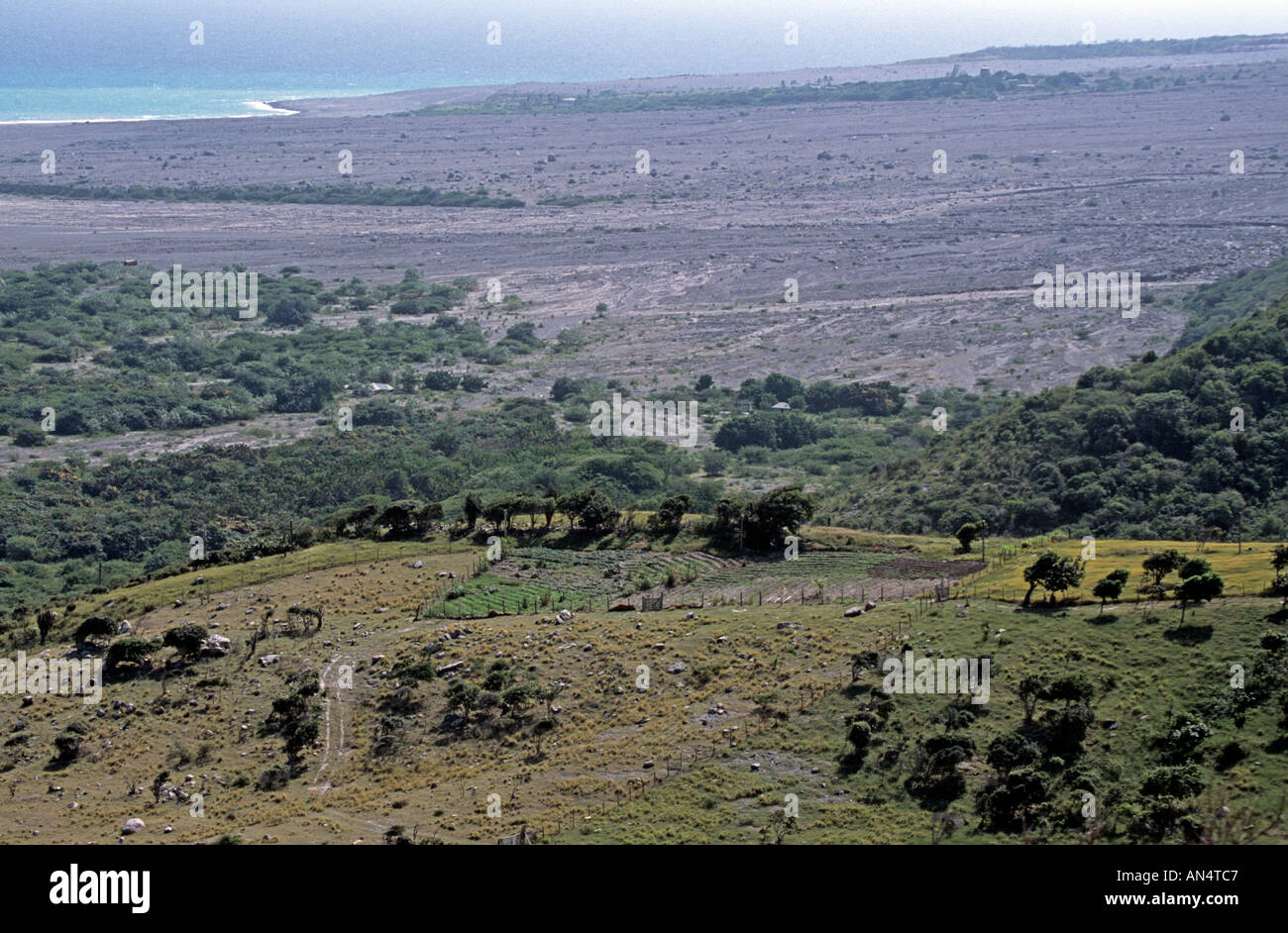 An aerial view of a seaside area Stock Photo - Alamy