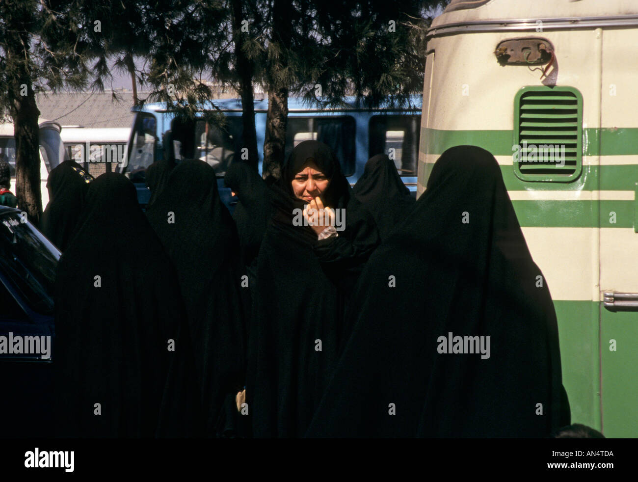 A group of Muslim women Iran Stock Photo - Alamy