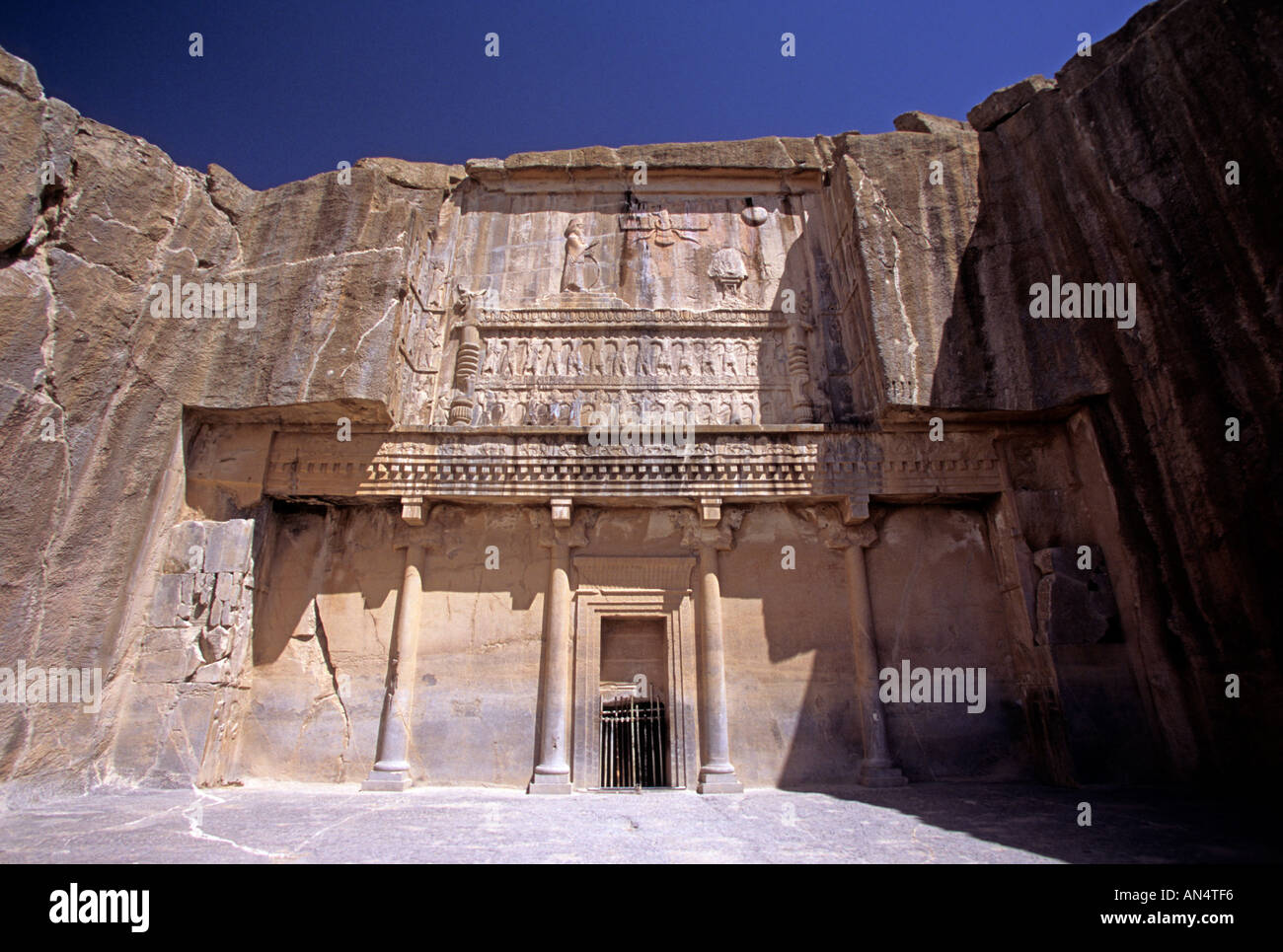 Ruins of Persepolis, ancient capital city, Persian Empire, Iran Stock ...