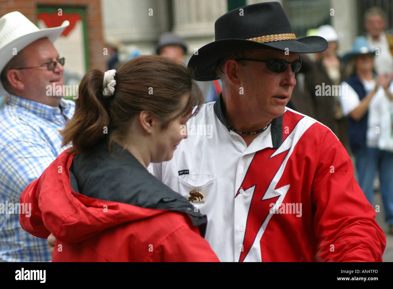 Stampede canada dance hi-res stock photography and images - Alamy