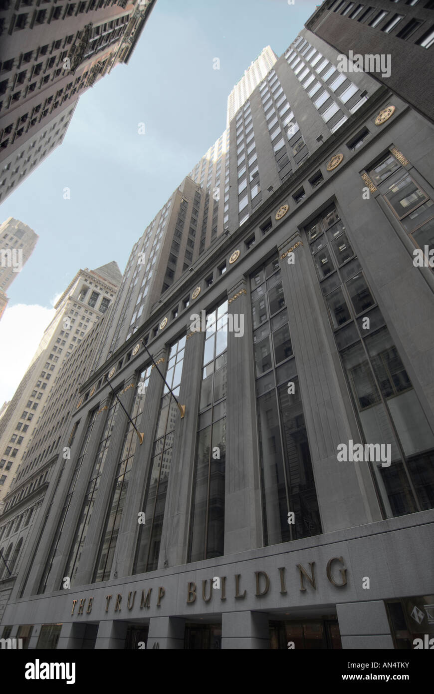 Trump Building, 40 Wall Street, Manhattan, New York City Stock Photo ...