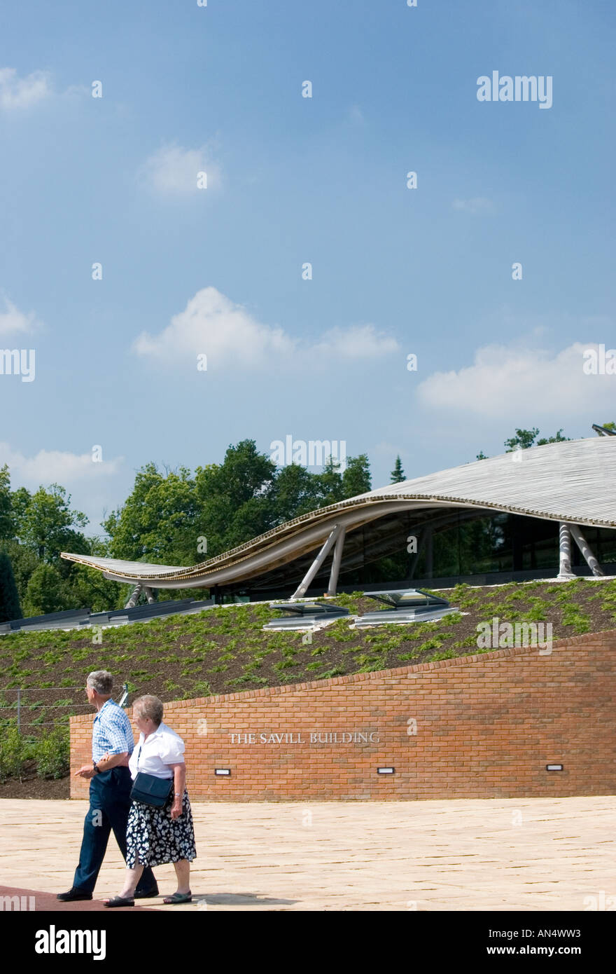 The Savill Building, Windsor Great Park, Surrey, 2006. Entrance. Savill ...