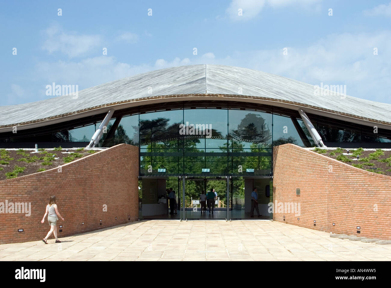 The Savill Building, Windsor Great Park, Surrey, 2006. Entrance. Savill ...