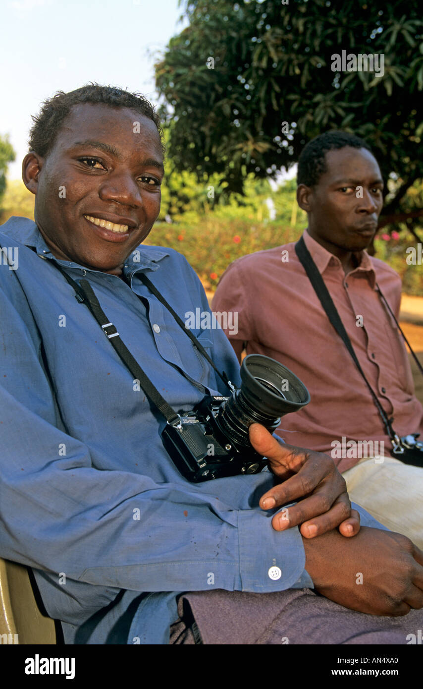 A portrait of two African photographers Stock Photo - Alamy