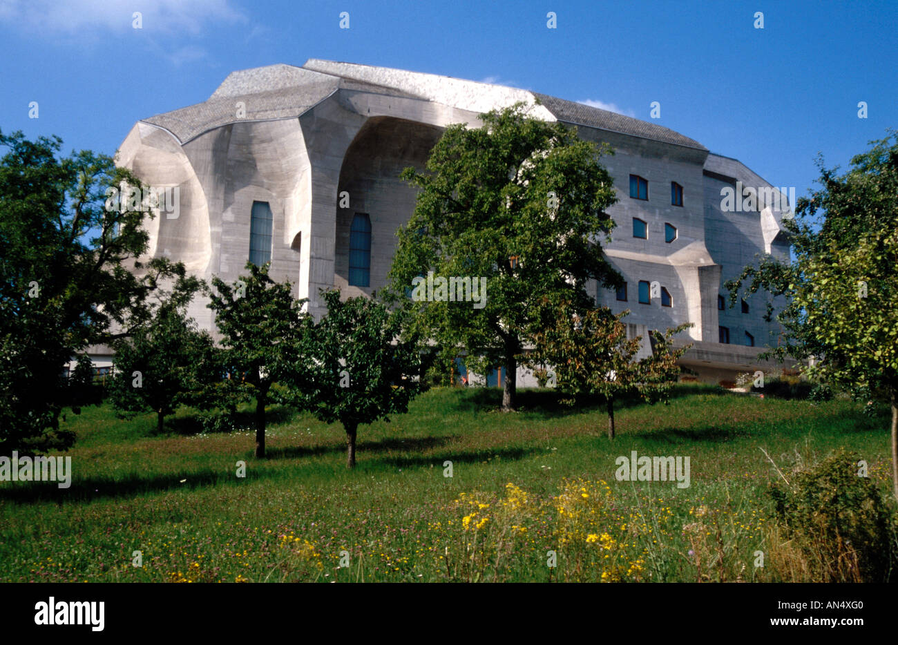 The South West side of The Goetheanum Building Stock Photo - Alamy
