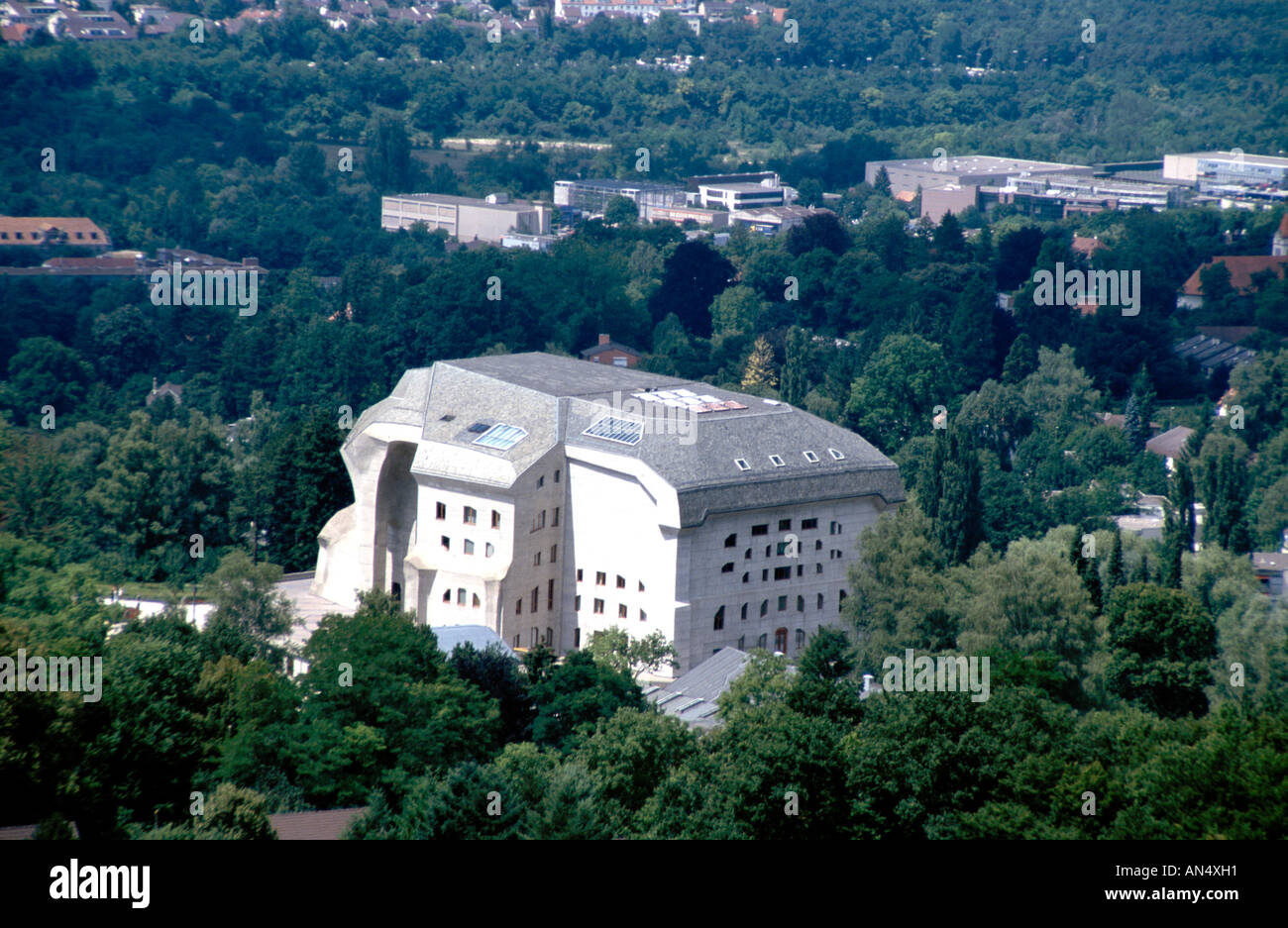 The Goetheanum Building viewed from afar from the south east Stock ...