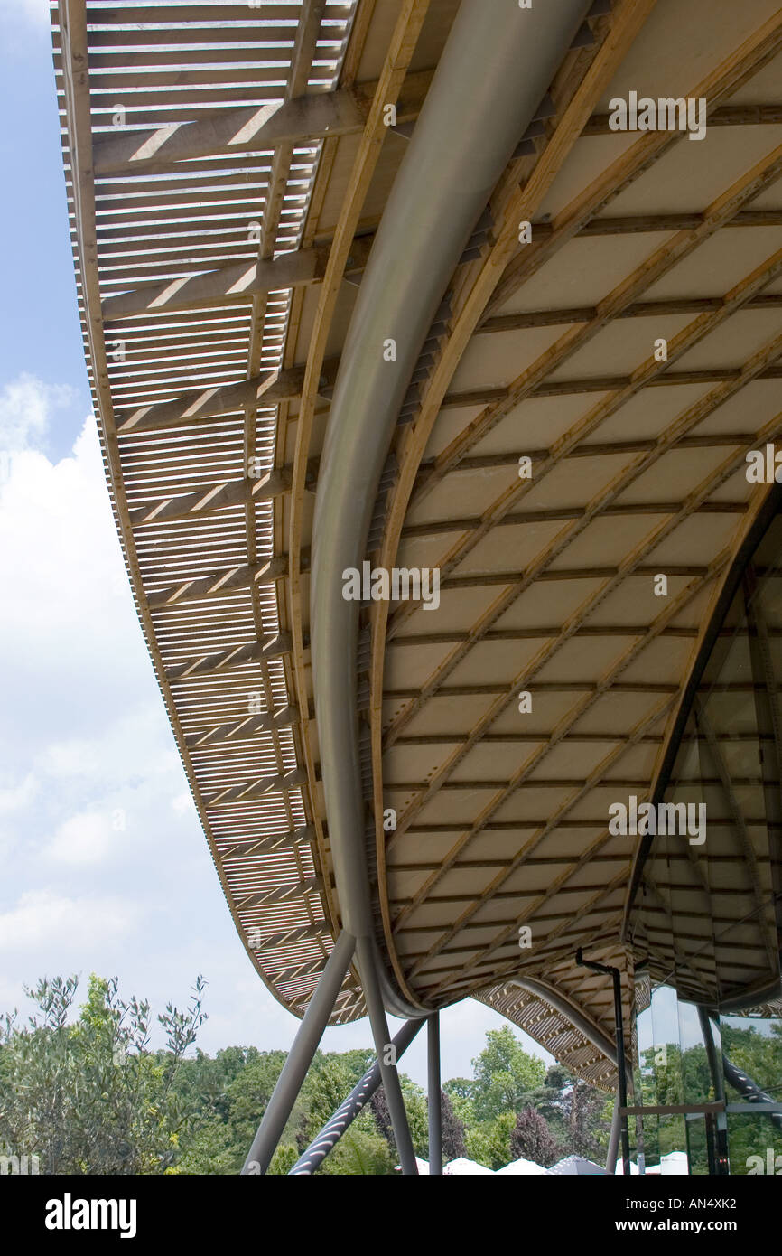 The Savill Building, Windsor Great Park, Surrey, 2006. Underside of ...