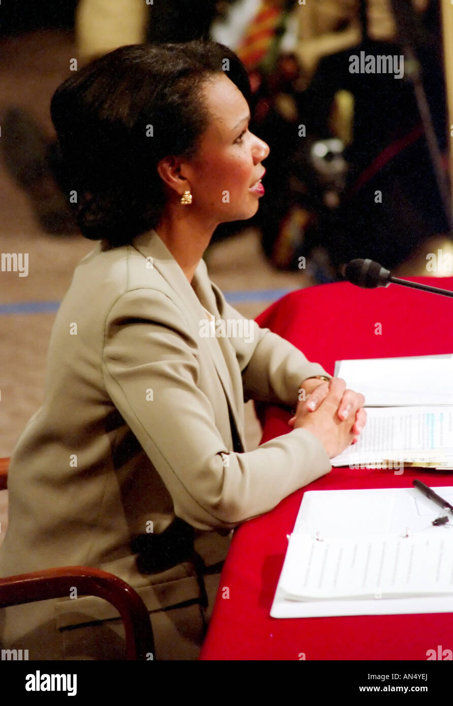 Condoleezza rice hi-res stock photography and images - Alamy