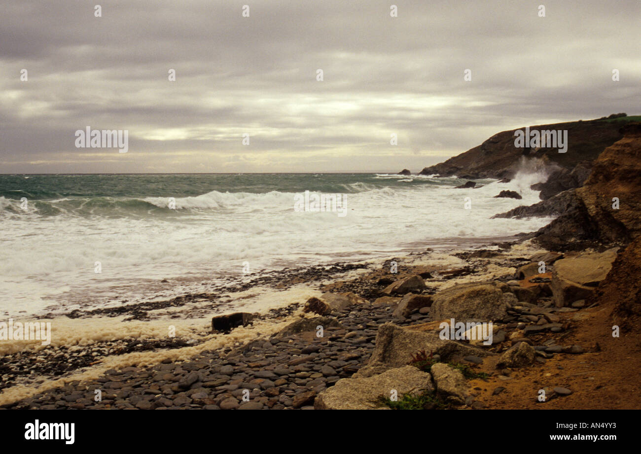 Church Cove Gunwalloe Cornwall England Stock Photo - Alamy